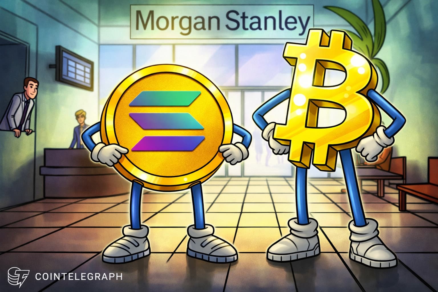 Morgan Stanley Files For Bitcoin, Solana ETF With SEC