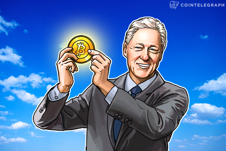 Bill Clinton Receives His First Bitcoin
