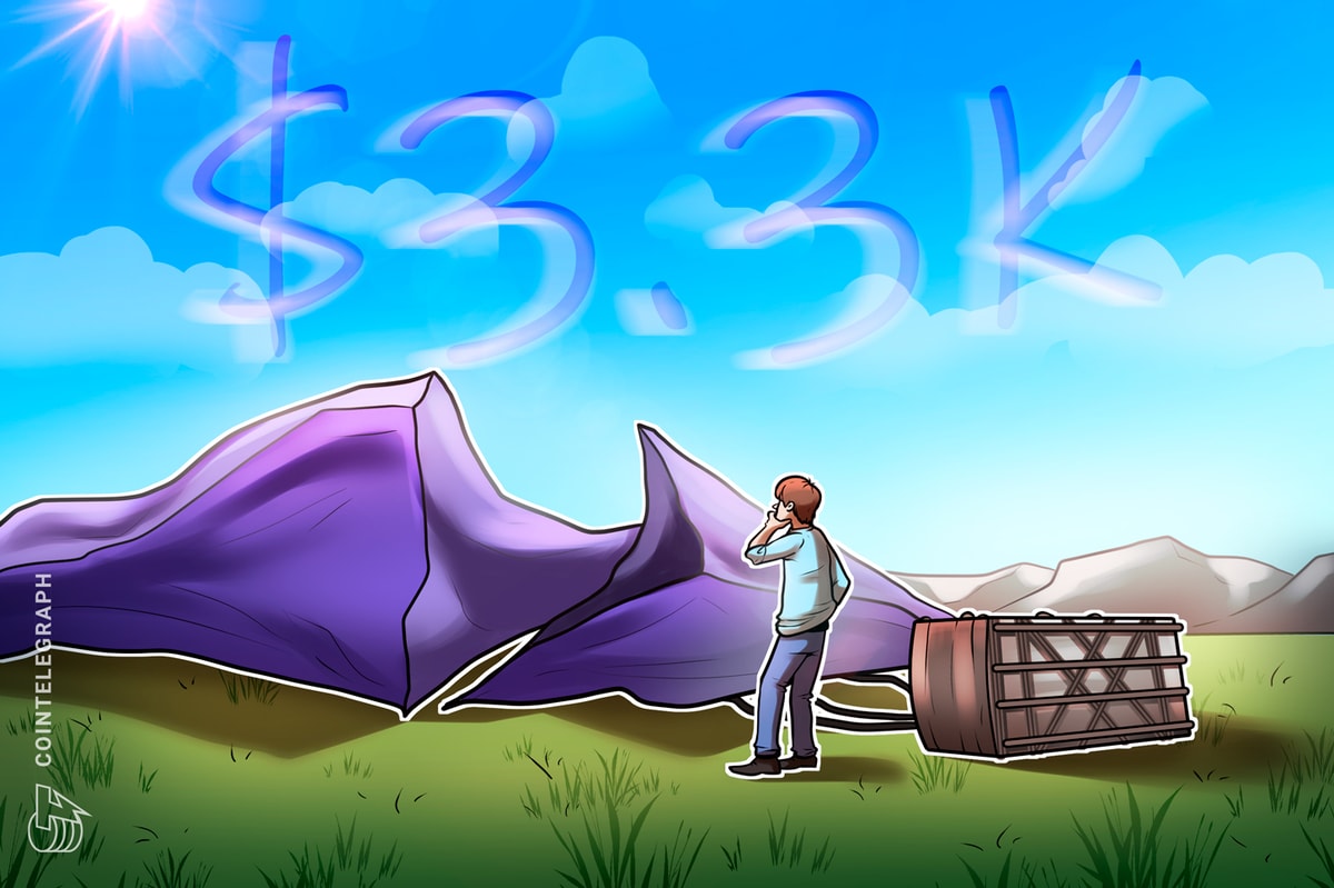 Ethereum price falls to $3.3K, but data shows ETH bulls are still in ...